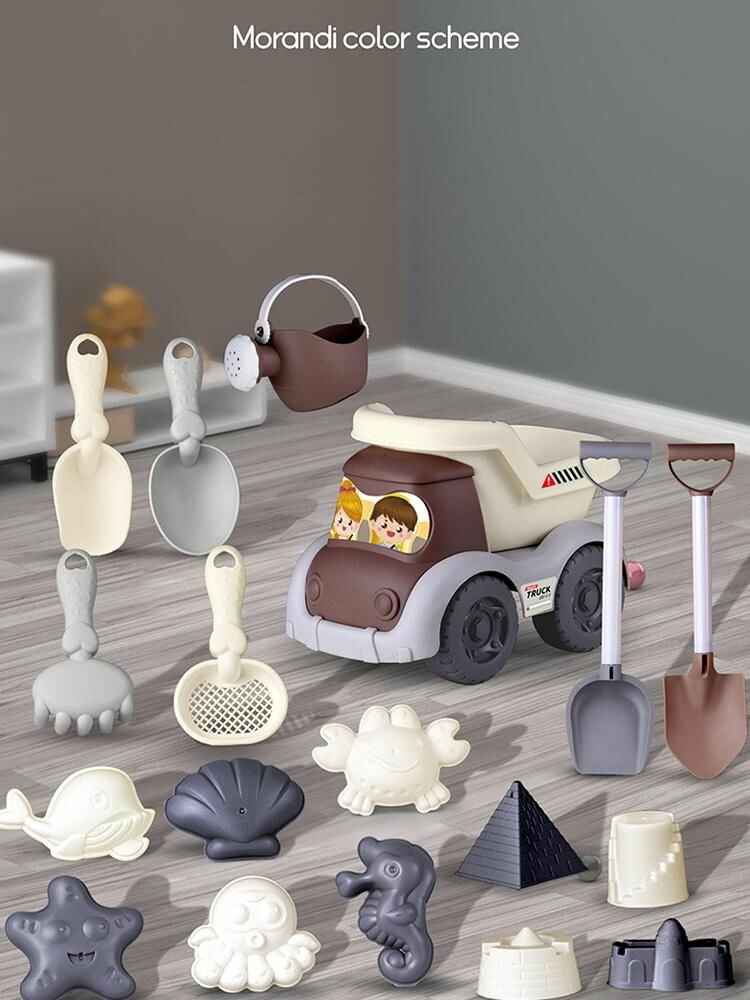 Набор игрушек для песочницы Полесье, автомобиль-самосвал