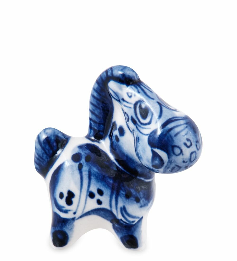 Фигурка "Лошадка" (Гжельский фарфор)