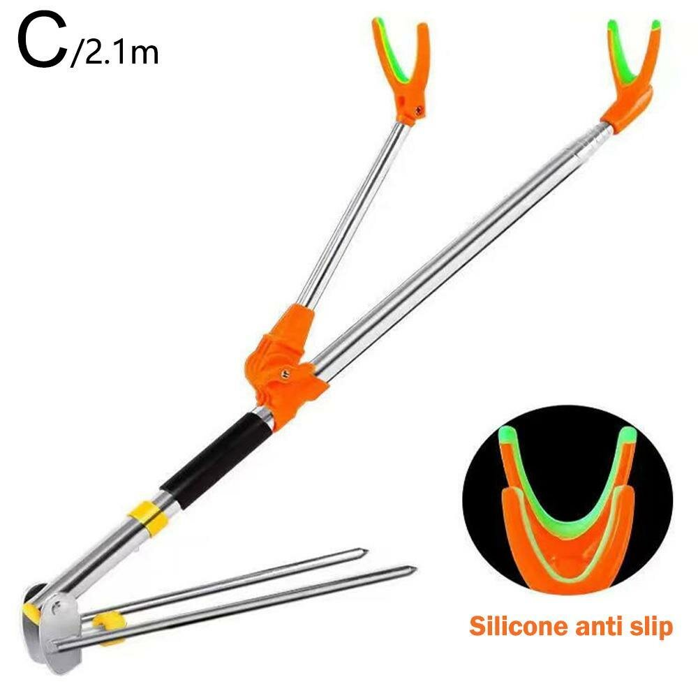 Подставка телескопическая для удочки удилищ спиннинга