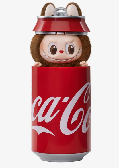 Лабубу игрушка в банке колы/Коллекционная фигурка монстр/Сюрприз бокс