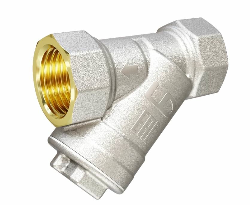 Фильтр 3/4" косой никель LD 57.100.20