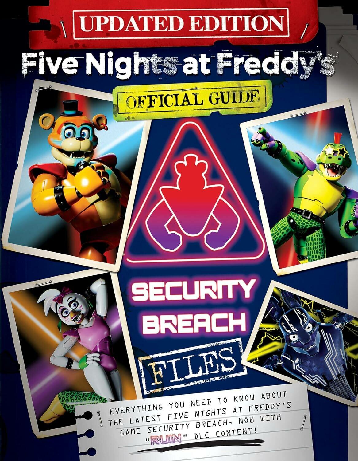 Scott Cawthon. Five Nights at Freddy's: The Security Breach Files - Updated Guide (Scott Cawthon) Пять ночей с Фредди /Книги на английском языке