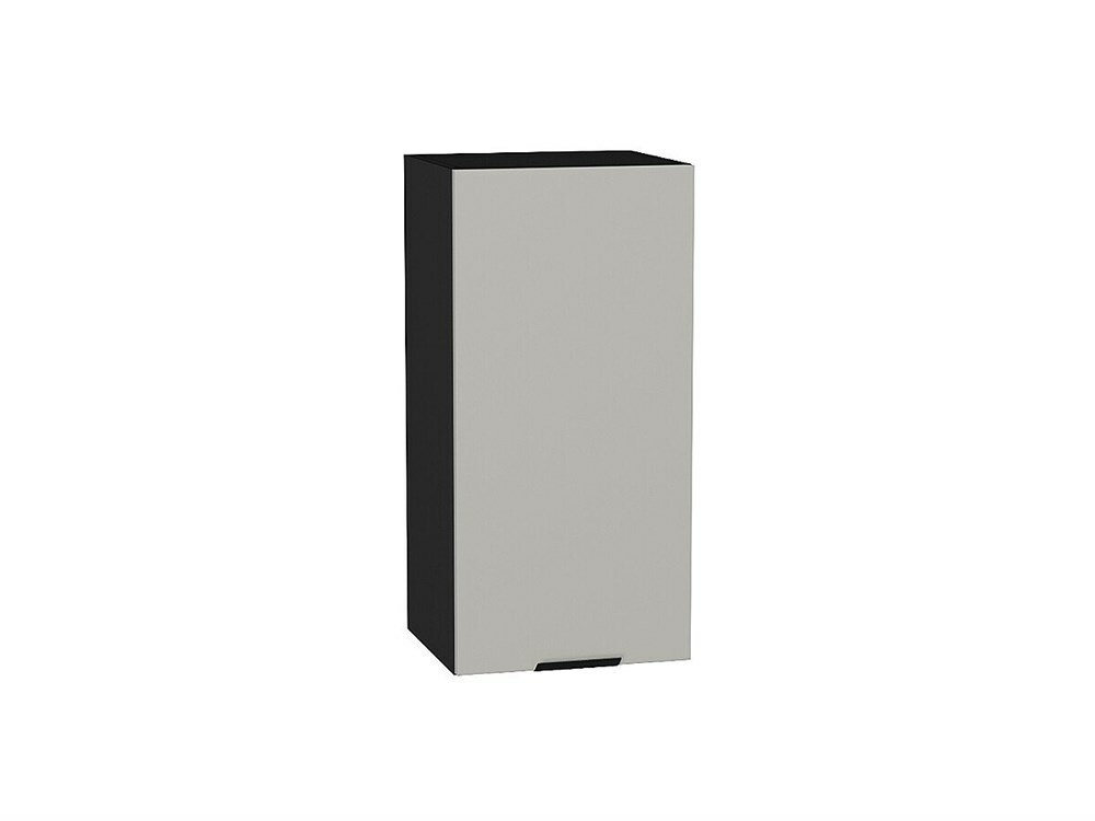 VVT Шкаф верхний с 1-ой дверцей Евро Graphite, Агат, 720, 350