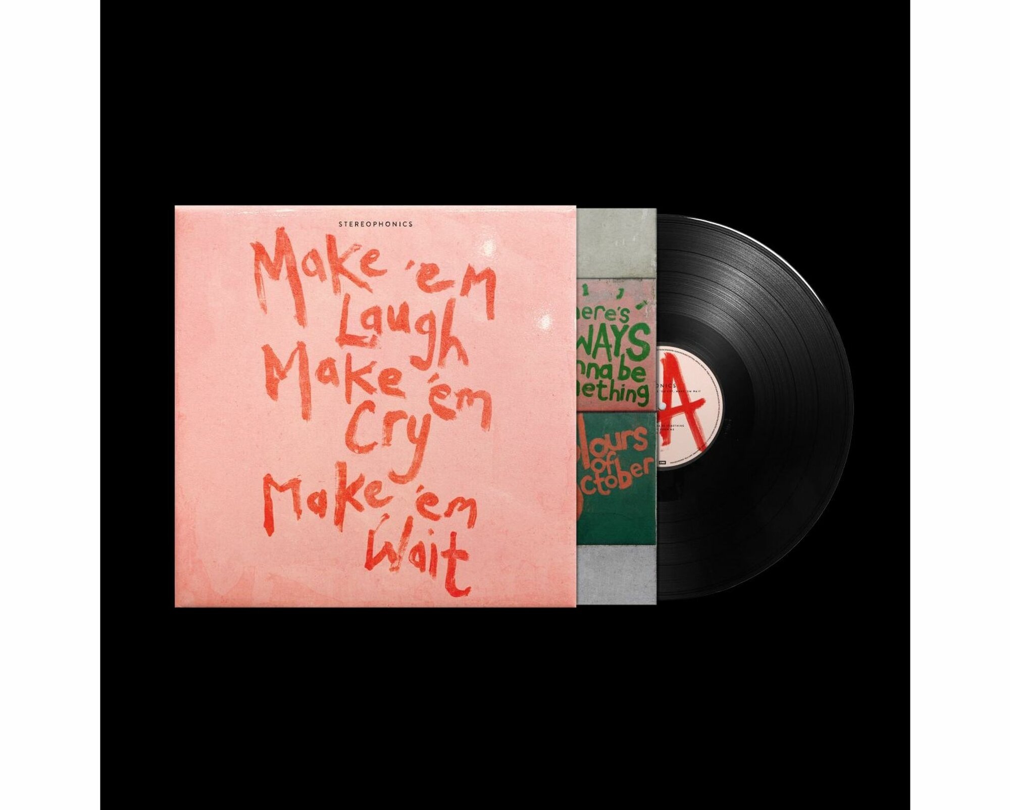 Виниловая пластинка Stereophonics - Make 'em Laugh, Make 'em Cry, Make 'em Wait (1 LP)
