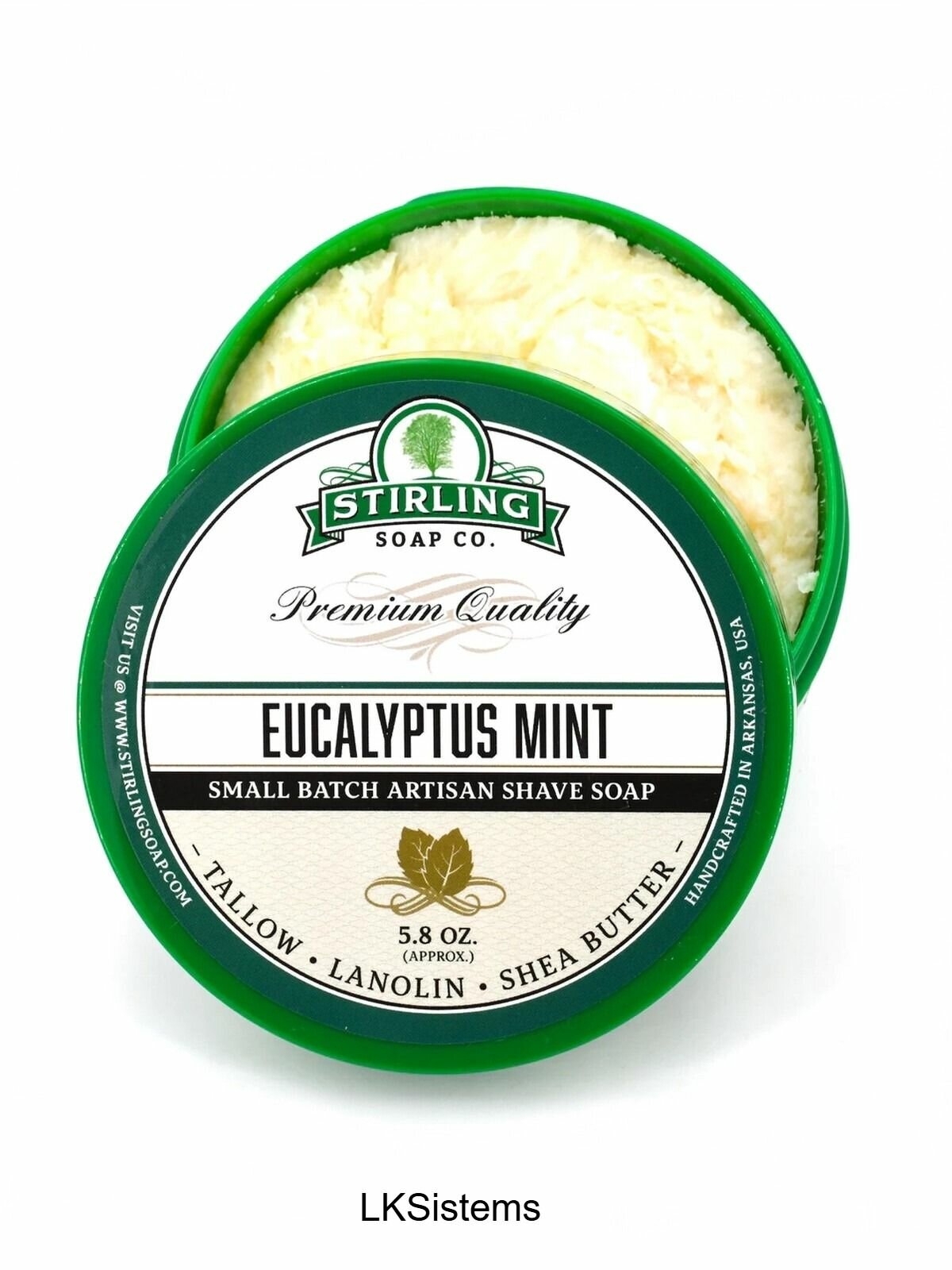 Мыло для бритья Stirling Eucalyptus Mint