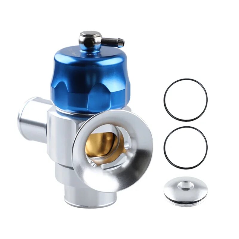 Двухпортовый гибридный BOV для Mitsubishi Lancer Evo 8 9X Ralliart Colt GSR Blow Off Black Blue Blue