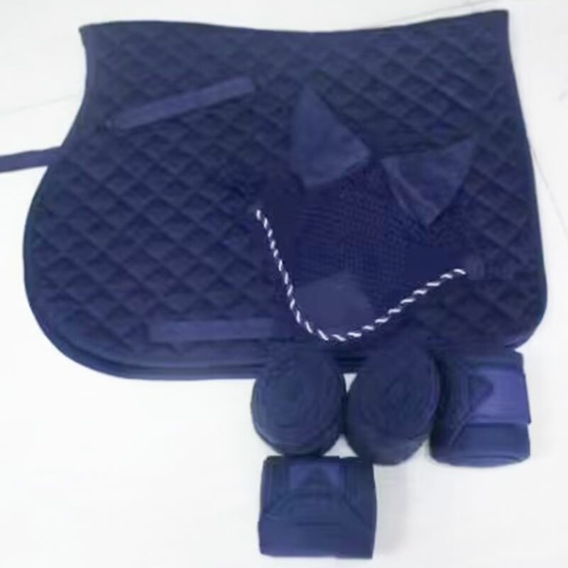 Полный набор седельных накладок для женщин, набор седельных накладок из четырех частей для женских соревнований по конному спорту -hj