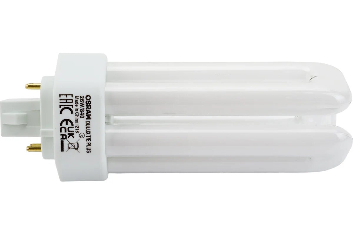 Osram DULUX T/E 26W/840 PLUS GX24Q неинтегрированная компактная люминесцентная лампа