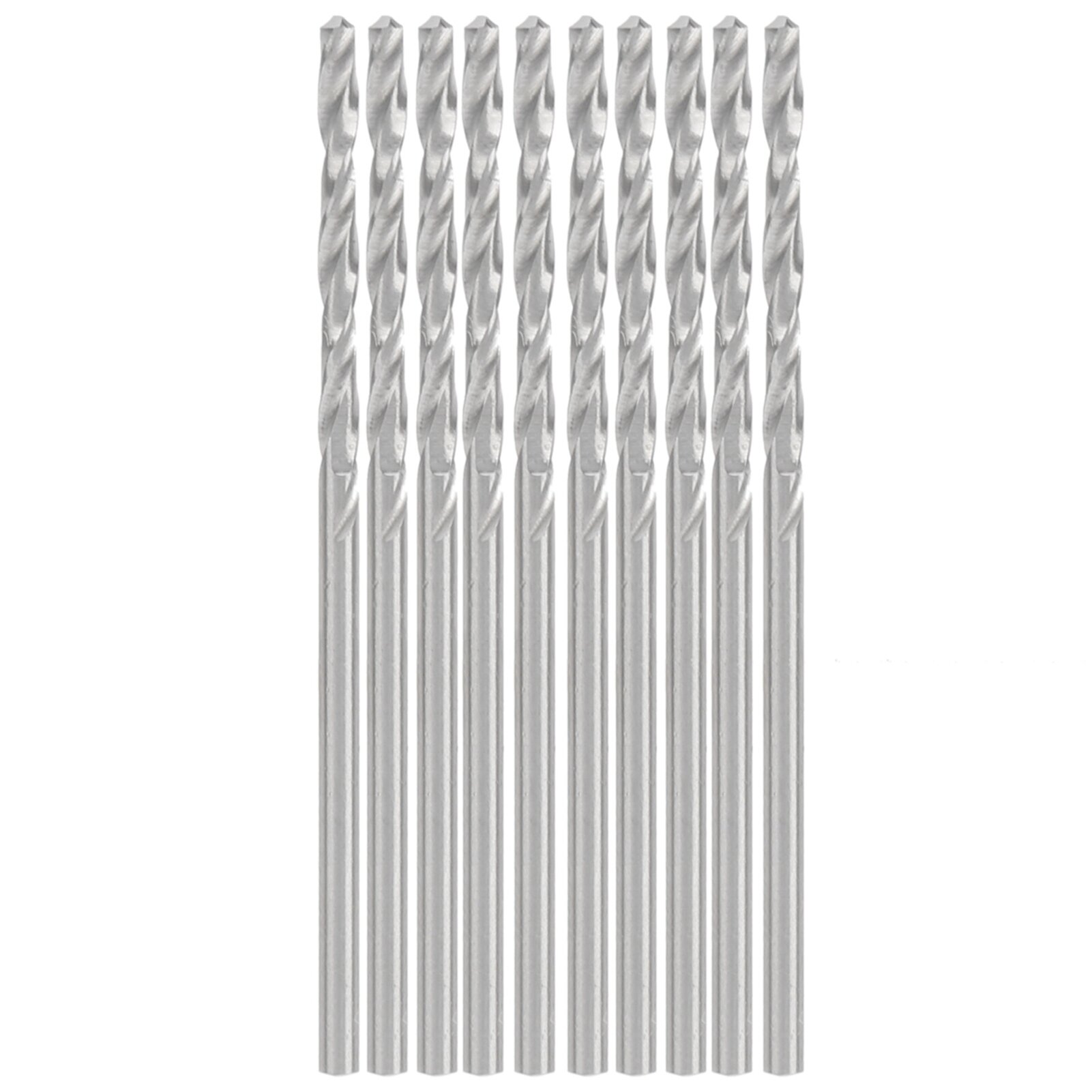 Набор из 10 сверл с прямым хвостовиком для сверления отверстий под бусины, 1,9 мм.