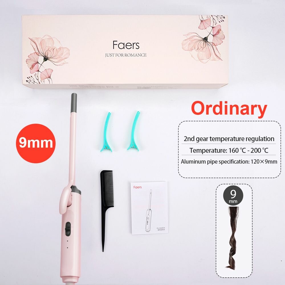 Электрическая завивка волос мини-щипцы для завивки 9 мм/13 -lj