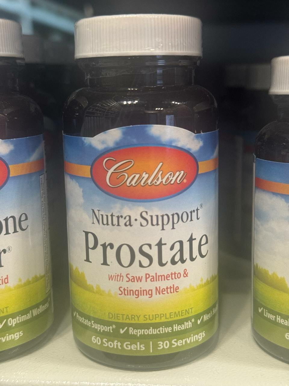 Carlson Labs Nutra Support Prostate, Здоровье простаты 60 капсул