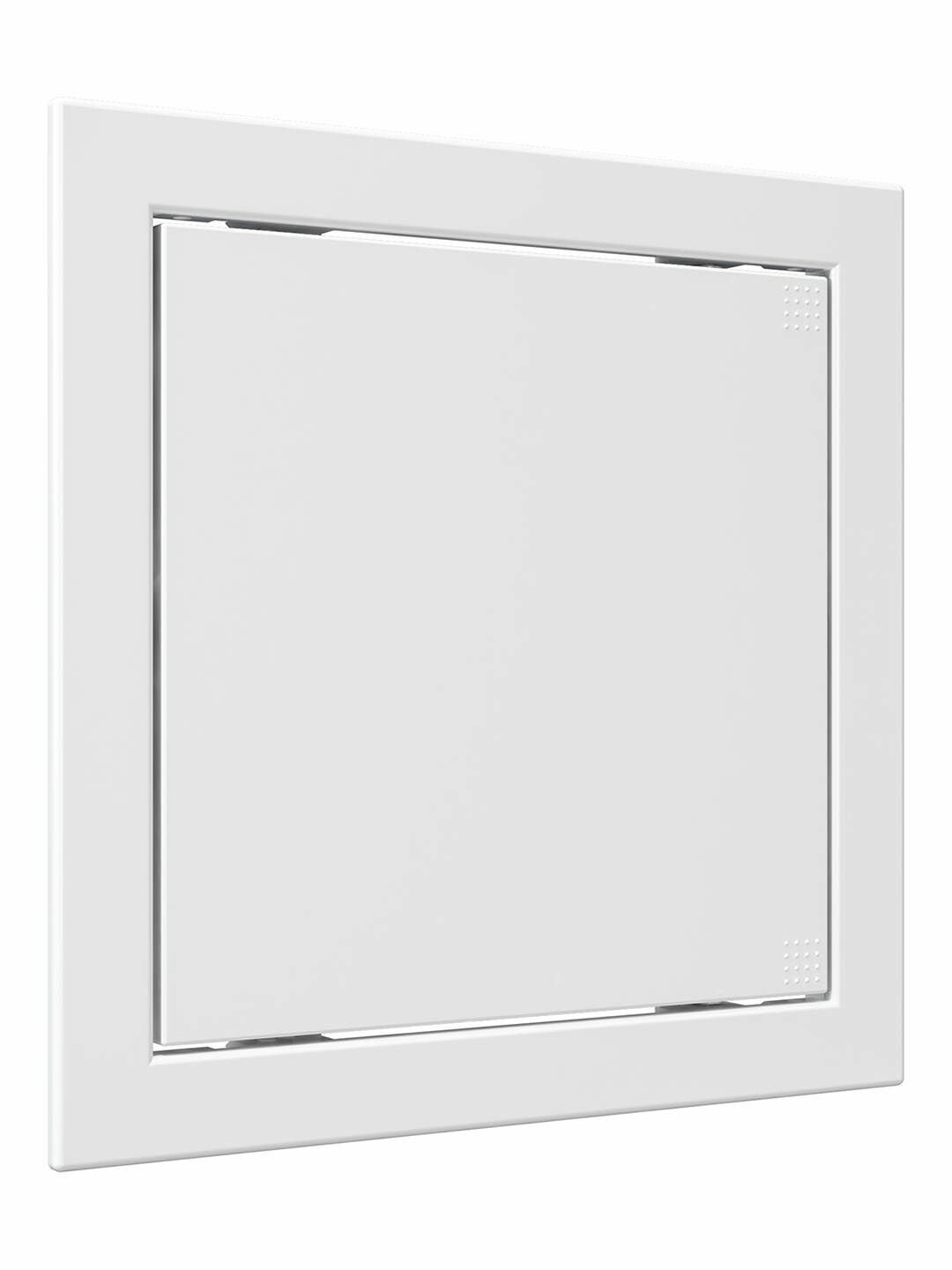 Люк ревизионный AD фланец 196х196 нажимной 218х218 пластик AURAMAX