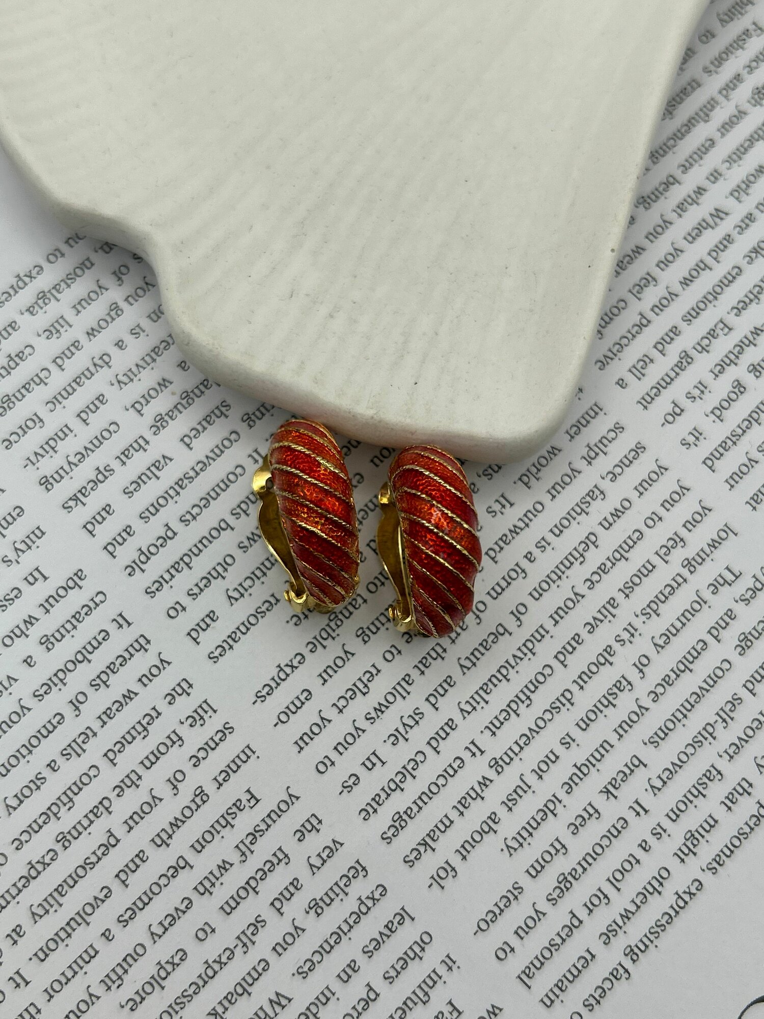 Серьги клипсы