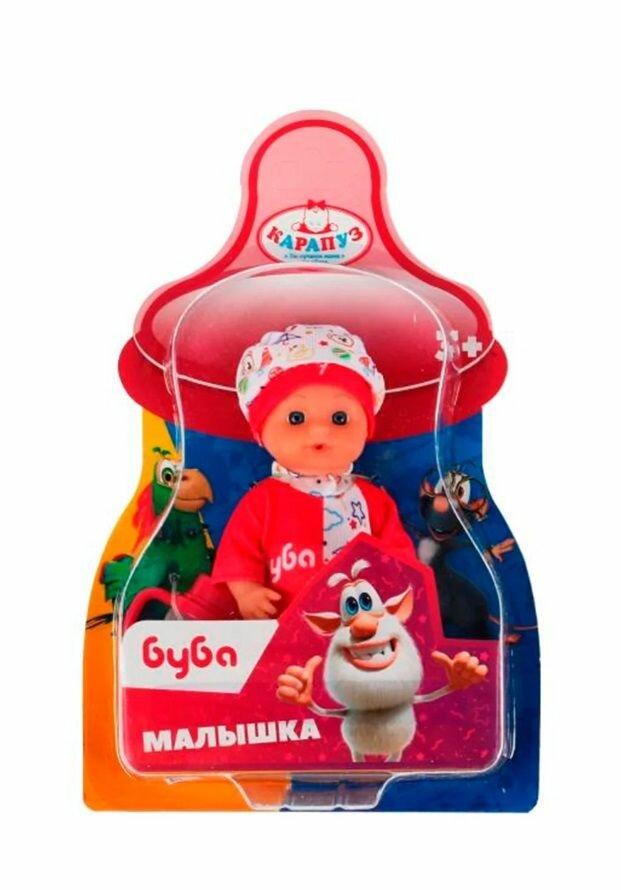 Пупс Малышка Буба, 15 см _red