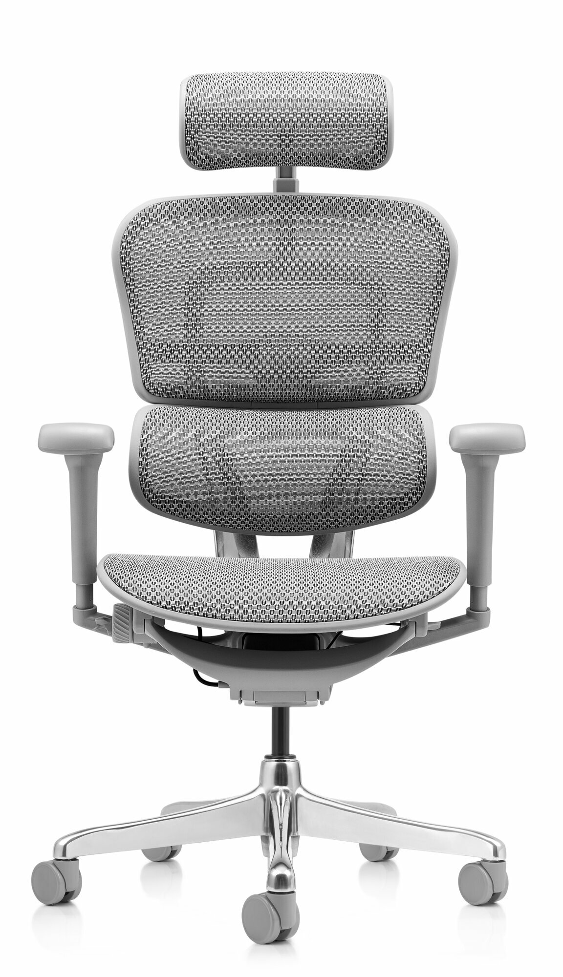 Кресло компьютерное FALTO Ergohuman 2 Ultra (наклон вперед, сетка, серый)