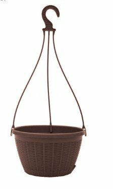Кашпо Подвесное (4,5л) Цв. Тёмно-коричневый