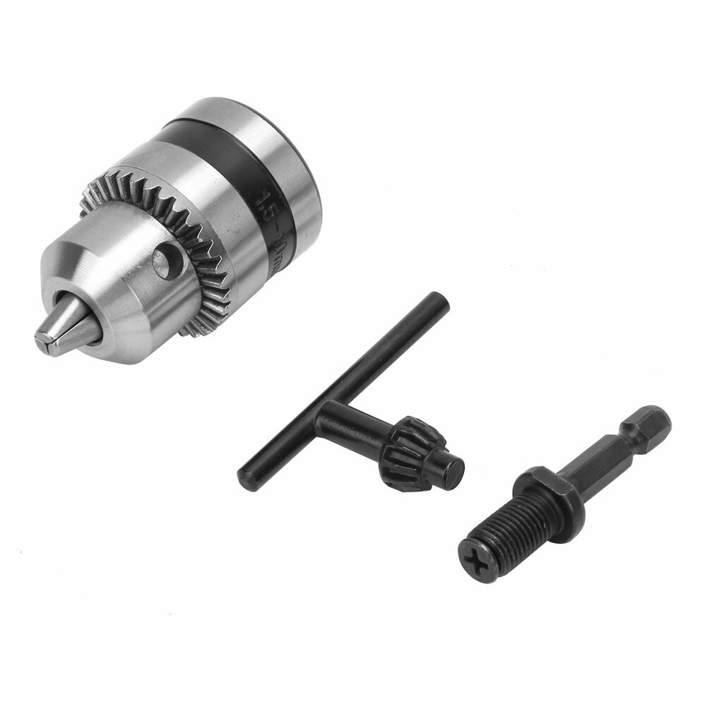 Легкий сверлильный патрон, шестигранный патрон 1/4 дюйма, предотвращает заклинивание упорного подшипника, обеспечивает высокую точность сверления.