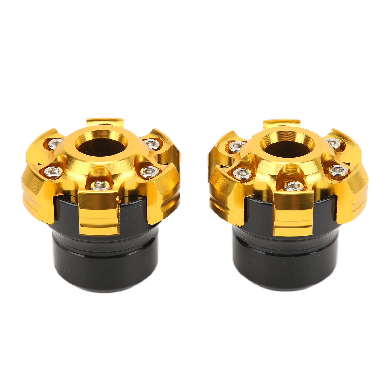 2шт Колесо Вилка Ось Слайдер Защита От Падения При Столкновении С ЧПУ Алюминиевый Сплав Универсальный для Мотоцикла