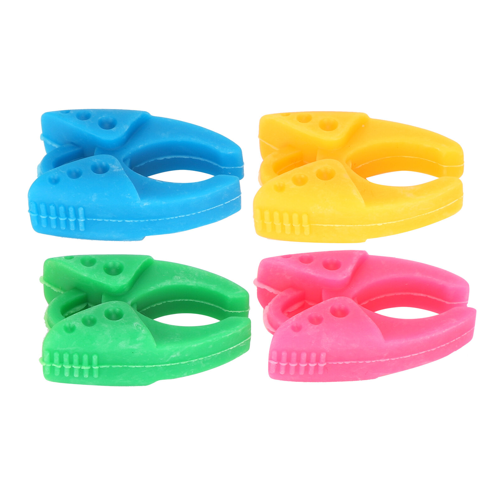 90 шт, силиконовые зажимы для шпульной нити, крепежные зажимы, пластиковые швейные принадлежности