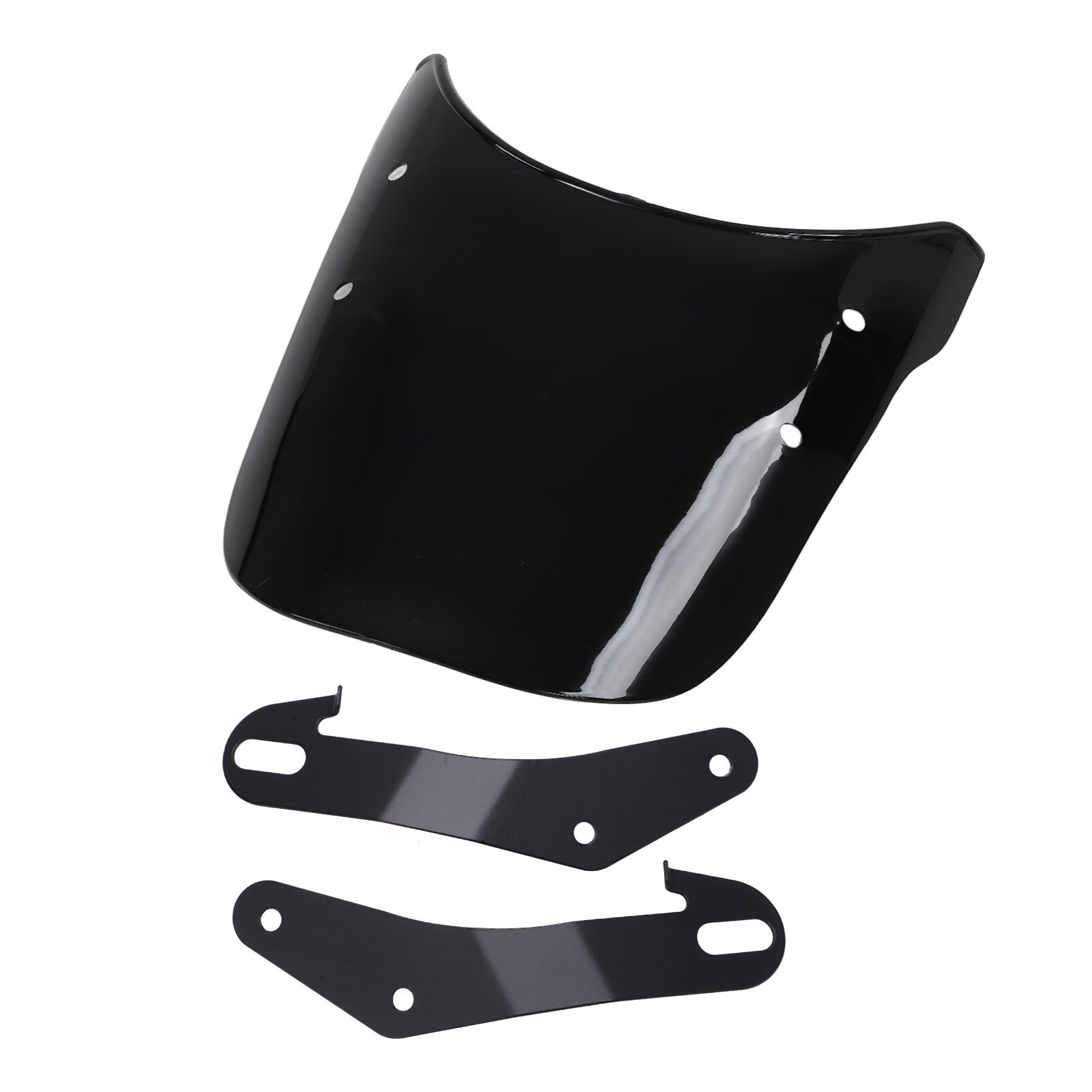 Ветровое стекло мотоцикла с кронштейном для замены для SUZUKI VX 800 SV 650 GS 500E GSF 600N 1200N черное