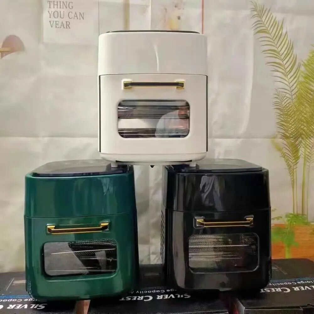 Видимый воздушный жареный котел 15L Домашняя безмасляная автоматическая многофункциональная смарт - картошка