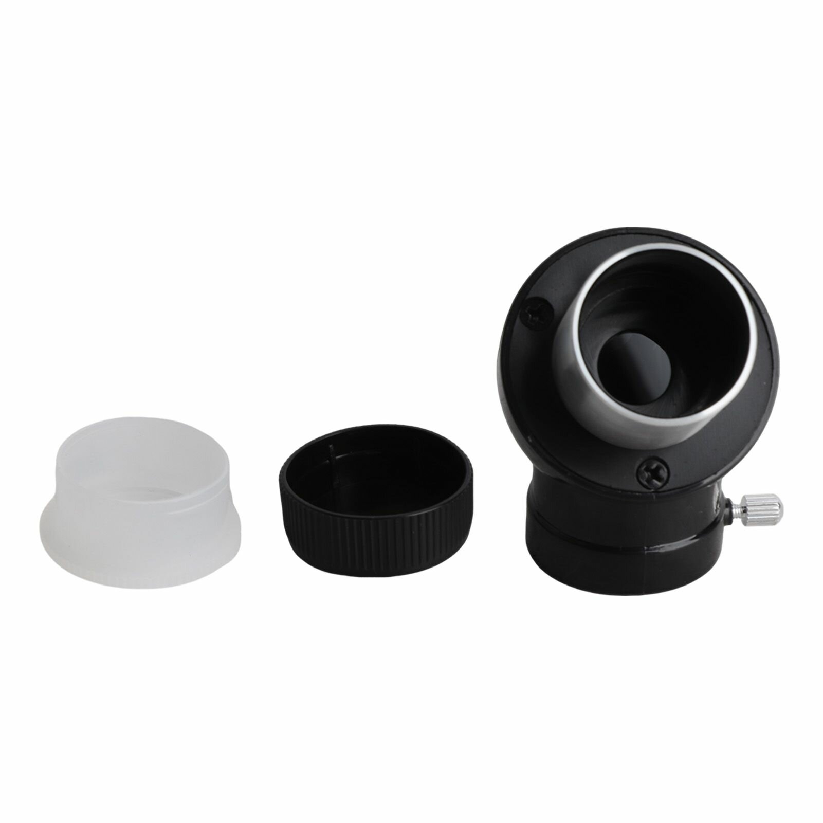Диагональная призма 1,25 дюйма для астрономии, угол 45 градусов, круглая, в комплект входят пылезащитные чехлы для четких наблюдений