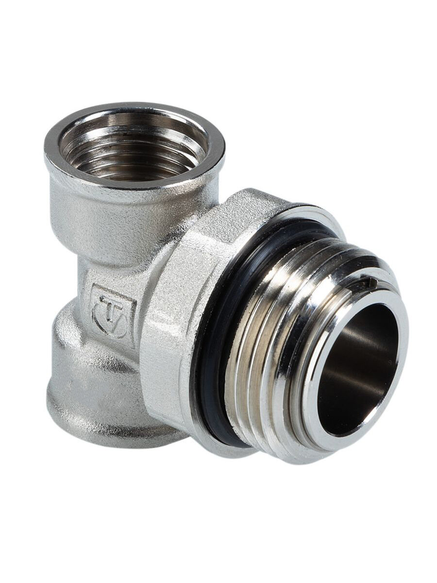 Тройник коллекторный с вращающимся штуцером VALTEC 3/4"Нх1/2"Вх1/2"В, VTc.630. N.0504