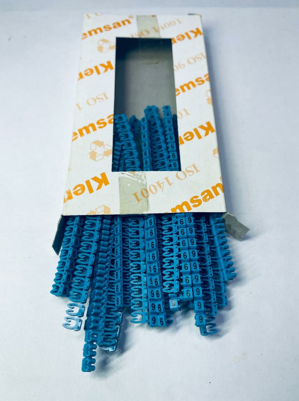 Klemsan Маркировка кабеля KE1 (0,75.1,5 мм. кв.) '6' Уп (500шт) 517006