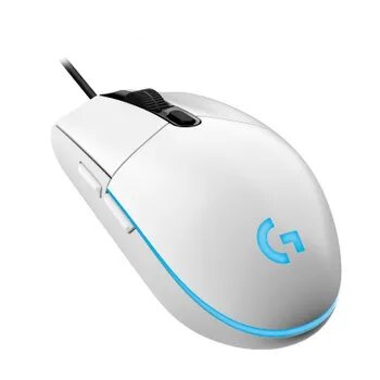 Logitech G Игровая мышь проводная G102 LIGHTSYNC Gen 2, белый