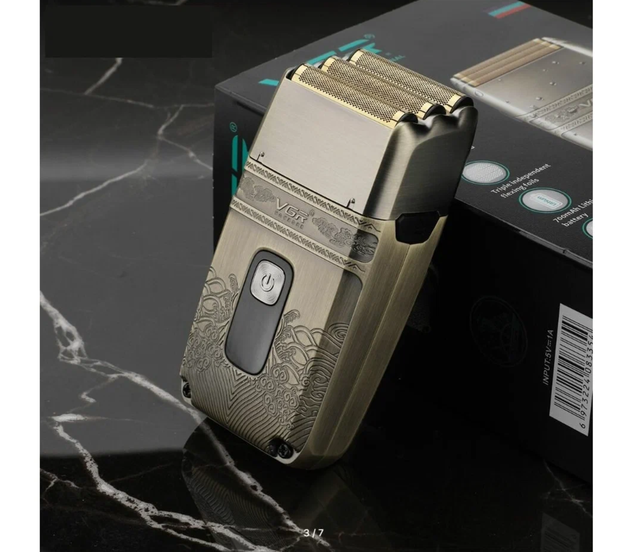 Электробритва VGR V-335 / Шейвер компактный беспроводной