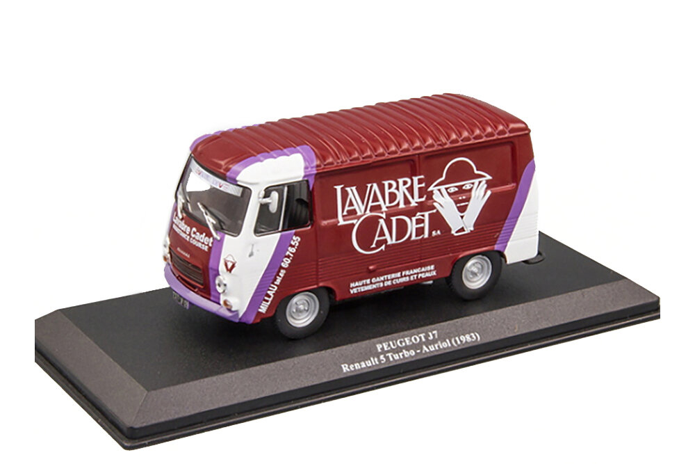 Модель коллекционная ALTAYA Peugeot J7 team lavabre cadet из серии rallye véhicules d'assistance
