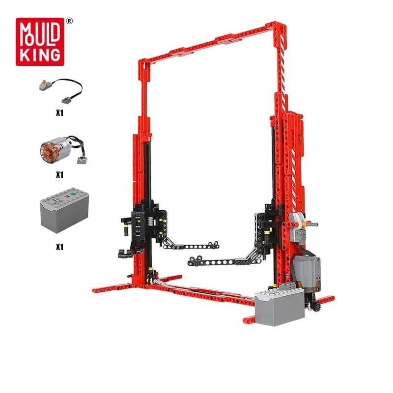 Конструктор 13053 Автоподъемник электрический 537 деталей. Развивающий конструктор для мальчиков 6+ MMJYSLIM