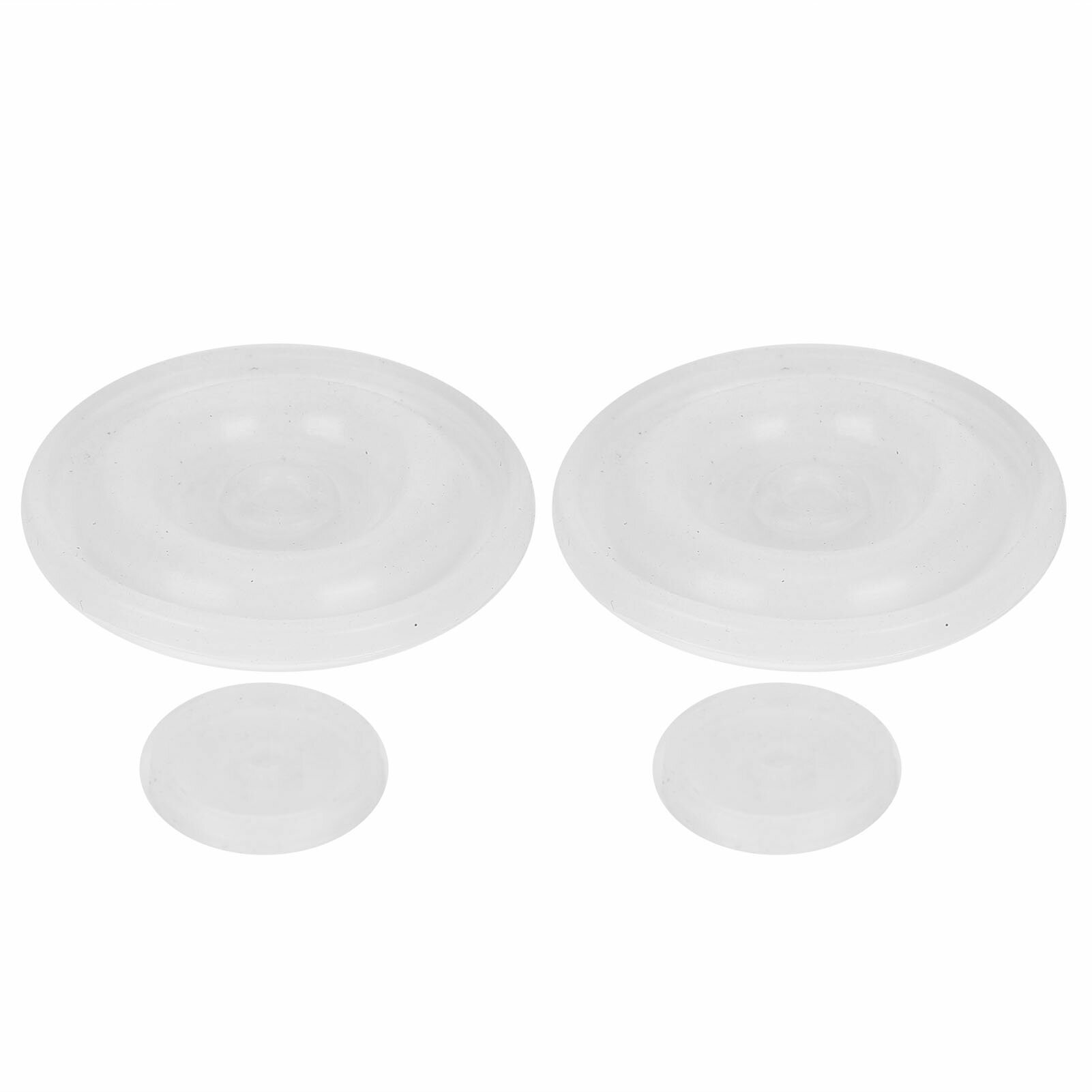 4pcs Резиновые коровьи доильные доильные шарики пульсирующих диафрагмы для HLP07 Запасные части коровьего доили (диафрагма пульсатора)