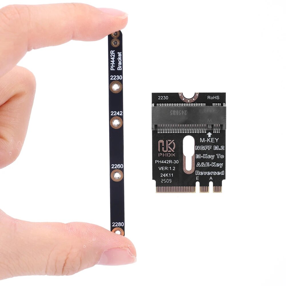 Адаптер M.2 A+E к NVME SSD PCIe 4.0