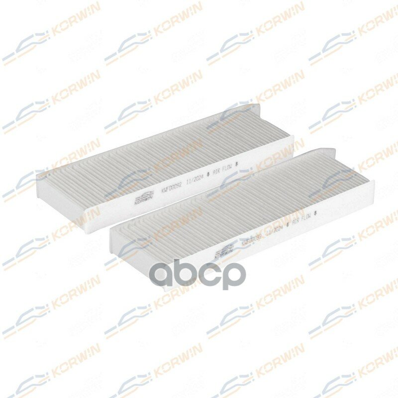 Фильтр салонный Citroen Berlingo II-III 09-/Jumpy III 16-/Peugeot Expert III 16- KORWIN арт. KWFD0092