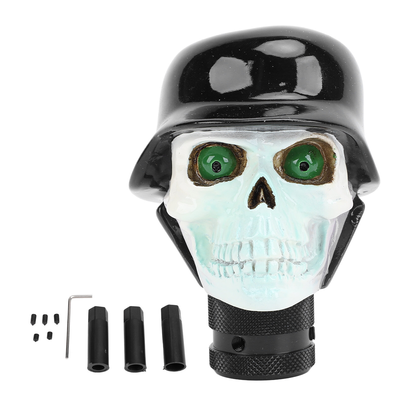 Ручка переключения передач с черепами 8 мм 10 мм 12 мм адаптеры смола