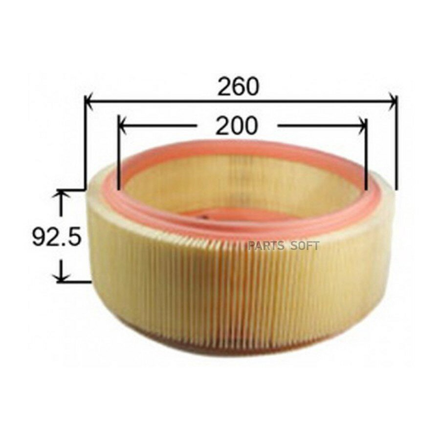 AZUMI A43248 Фильтр воздушный