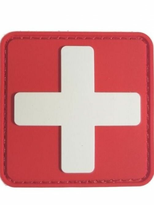 Шеврон : Крест медика (RWPVC)