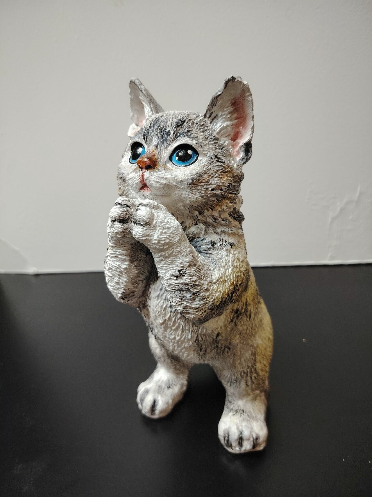 Декоративная фигура из гипса кот Мурзик