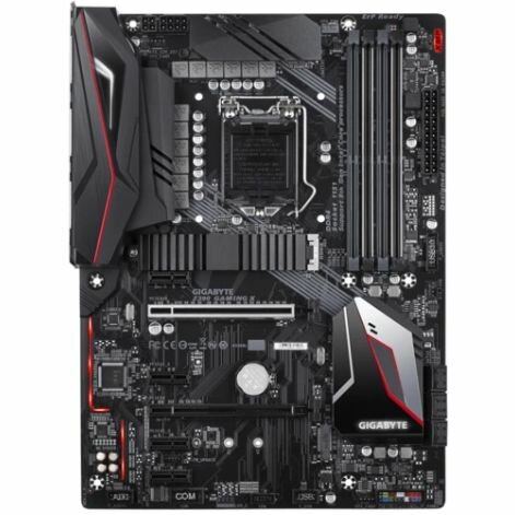 Материнская плата GIGABYTE Z390 GAMING X (Z390-GX) - LGA 1151v2, Intel Z390, 4xDDR4-4266 МГц, 2xPCI-Ex16, Standart-ATX