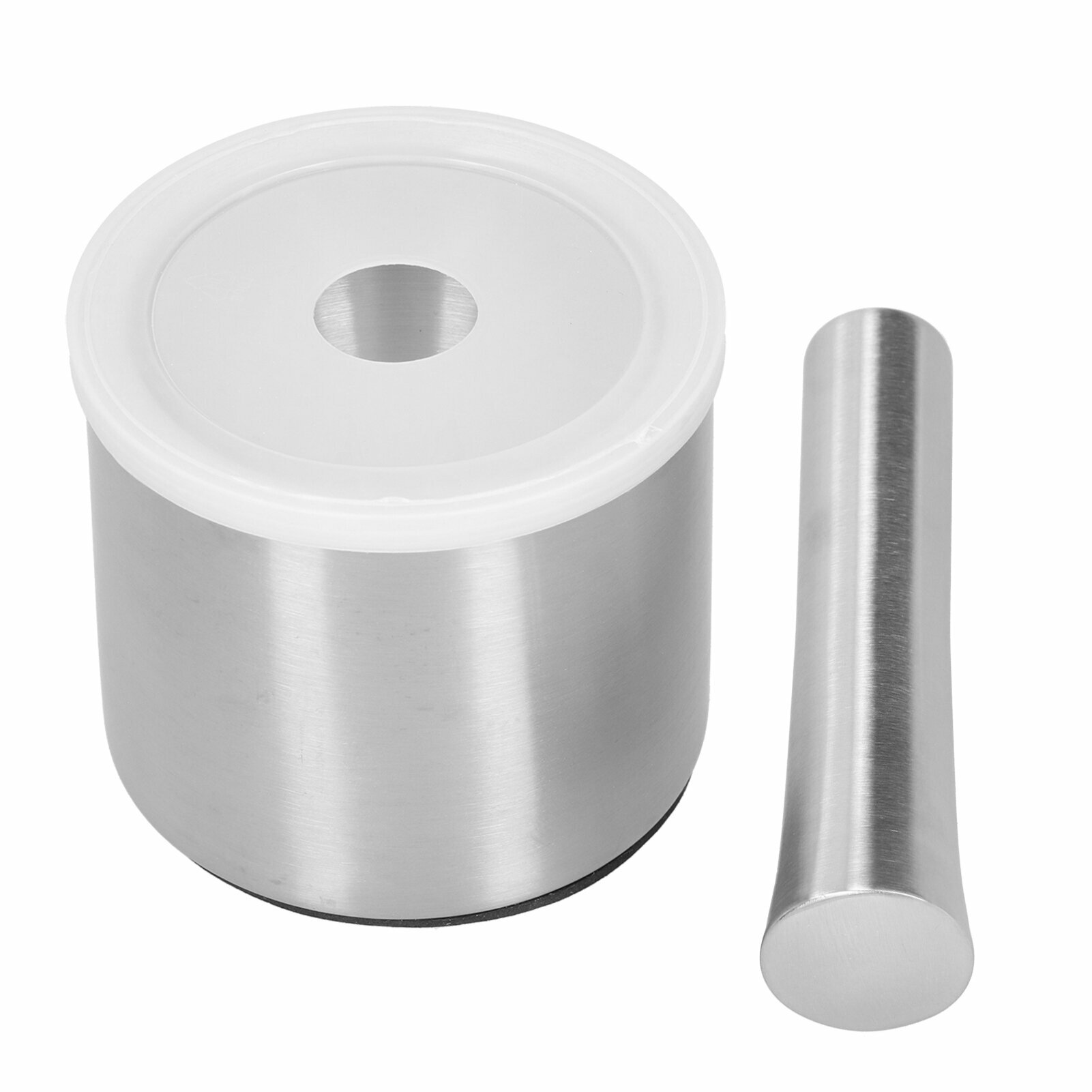 Набор пестика для ступки из нержавеющей стали, ручная мельница для чеснока, дробилка, кухонный инструмент, гаджет для легкого измельчения и затирания