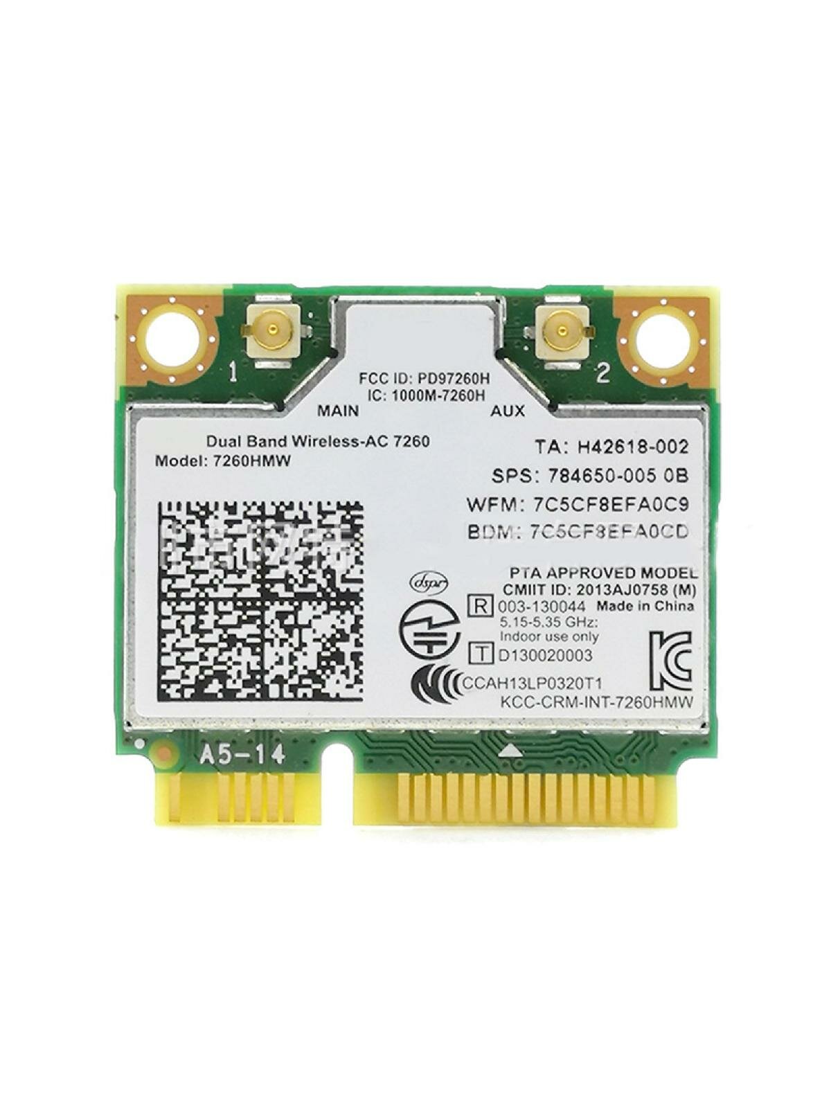 Беспроводная сетевая карта 7260AC 7260HMW