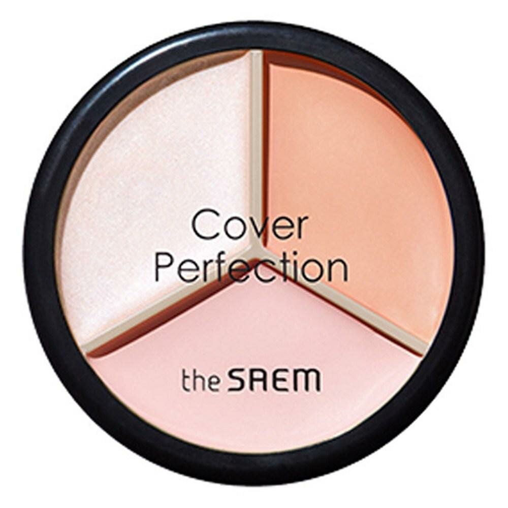 Консилер Sung bo Cleamy для лица Cover Perfection Triple Pot Concealer 05 Dark Up Beige, трехцветный , 4,5гр*3шт