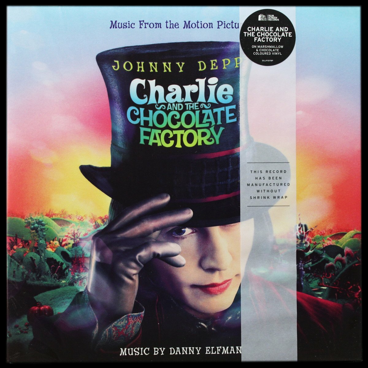 Виниловая пластинка Silva Screen Danny Elfman – Charlie And The Chocolate Factory (2LP, coloured vinyl)