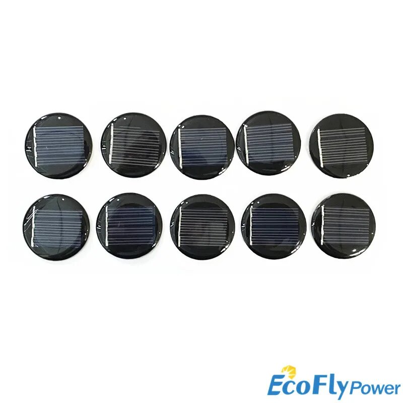Солнечные панели ecoflypower 2В 35мА 36мм