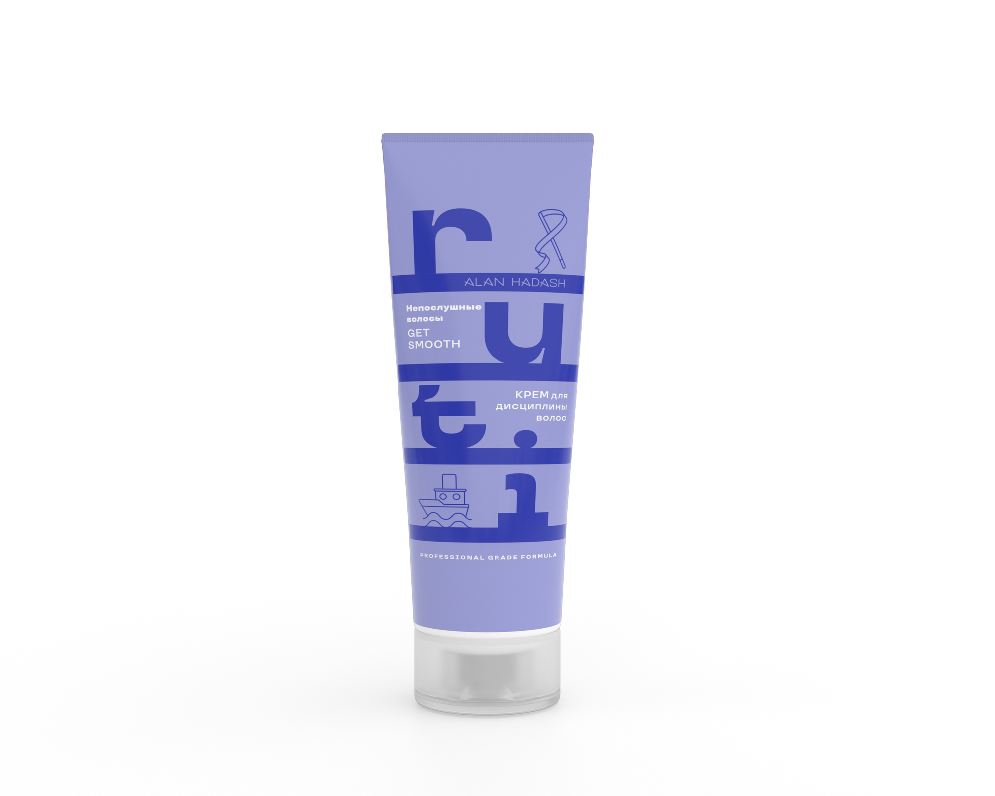 Alan Hadash Крем RUTI GET SMOOTH для разглаживания и дисциплины волос 100 мл.