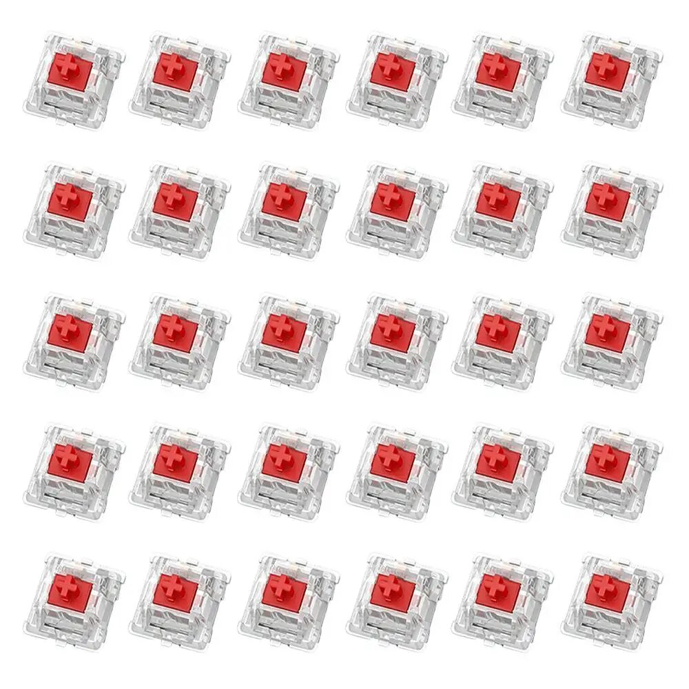 Сменные переключатели Outemu для механических клавиатур Red