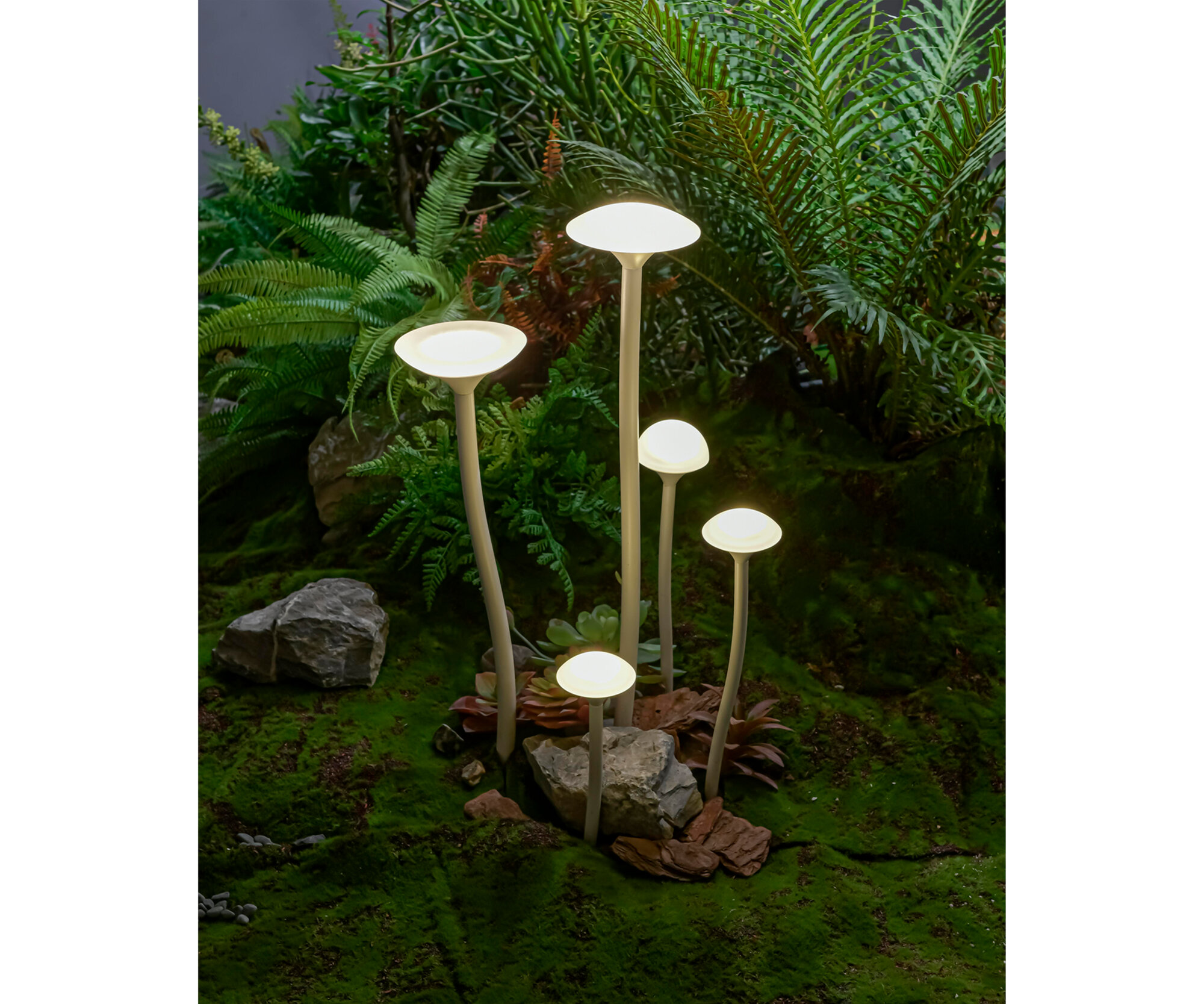 Комплект ландшафтных светильников Kink Light Пайк 09500-5,01