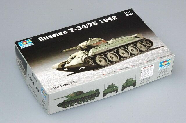 Trumpeter 1/72 07206 Русский Т-34/76 1942 Танки