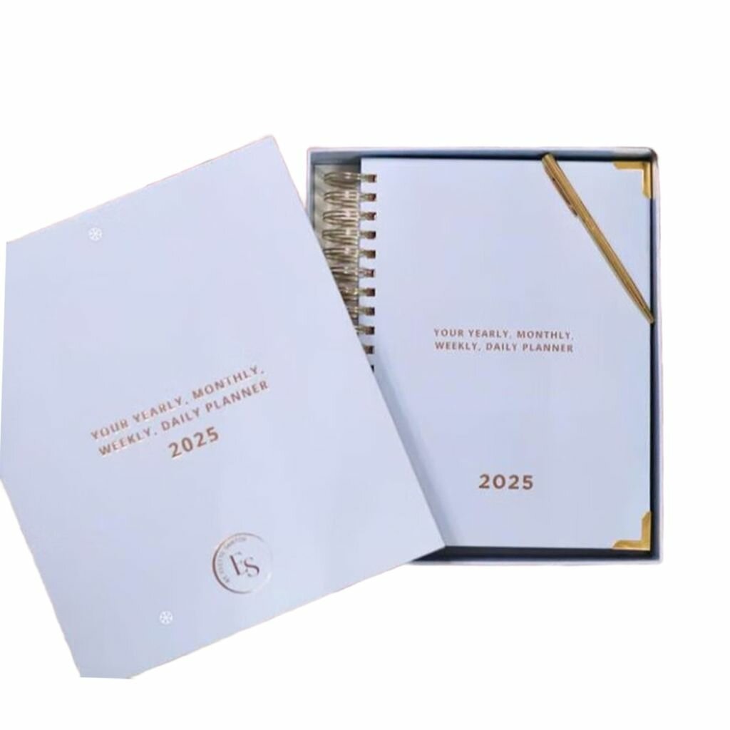 Записная книжка, Планировщик на 2025 год - светло-голубой, 1 шт